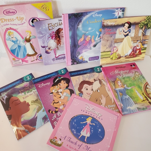 Disney | Other | Disney Lot Of 9 Princesses Storybooks | Poshmark